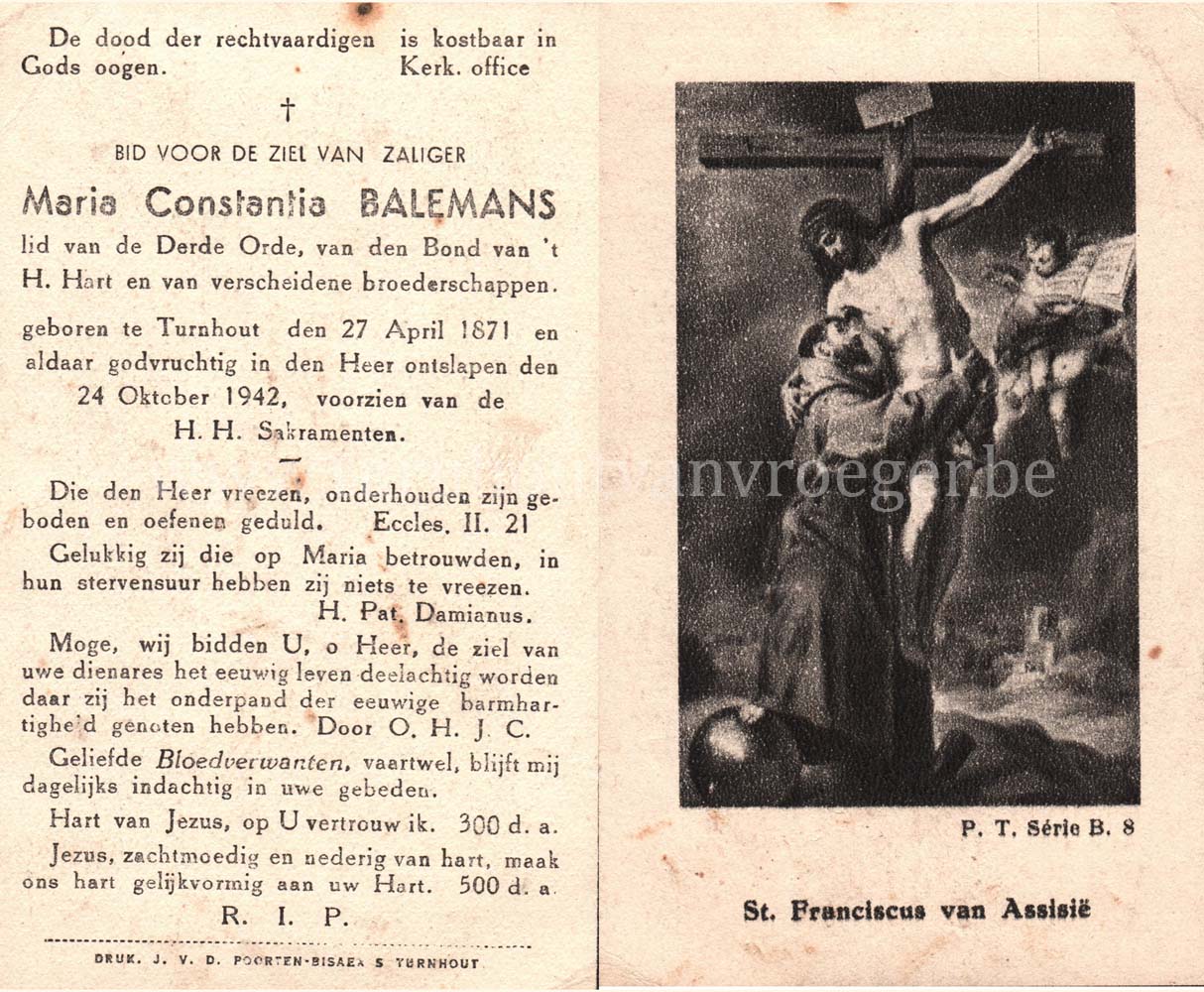 Turnhout van Vroeger - Familie Balemans