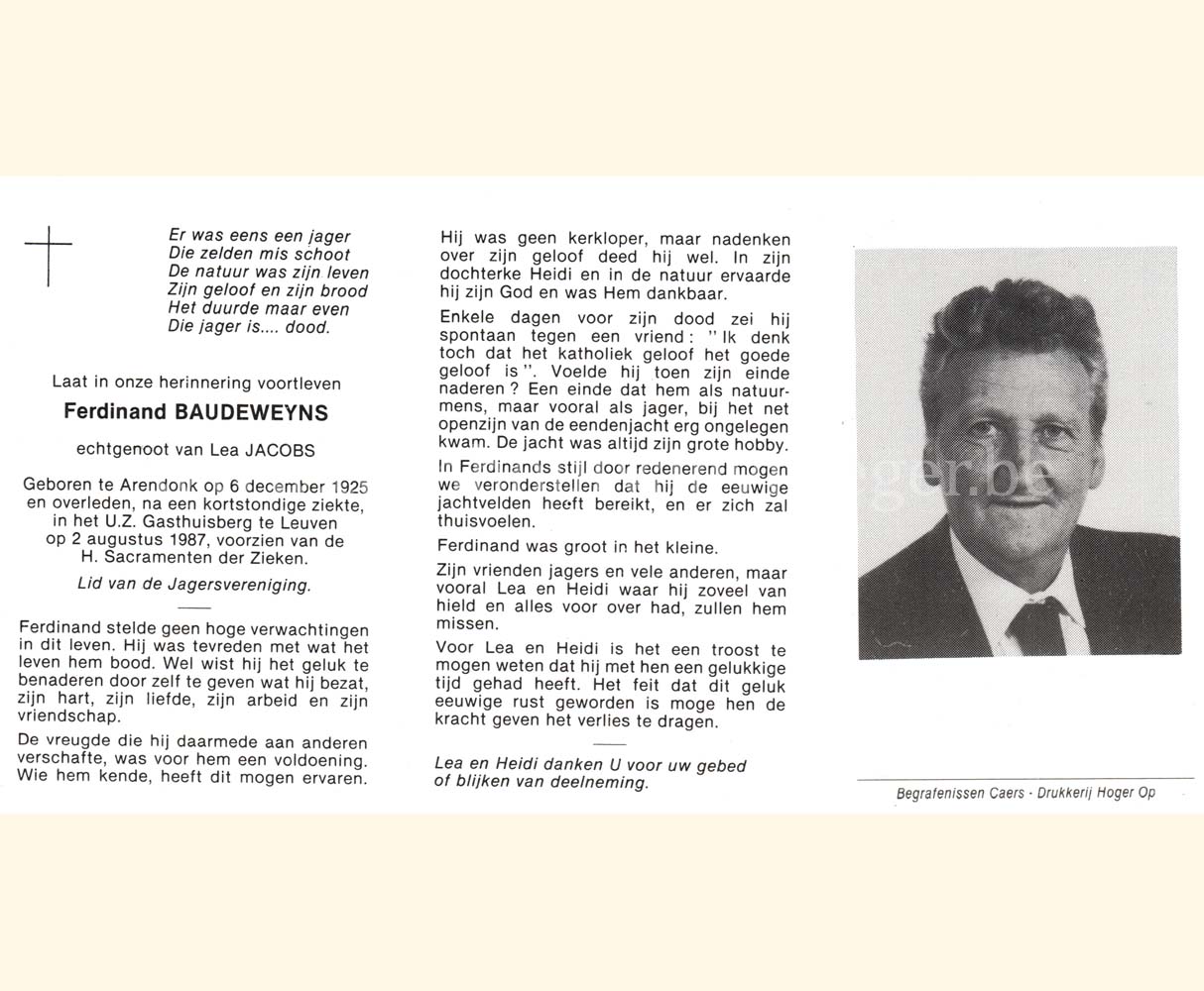 Turnhout van Vroeger - Familie Baudeweyns