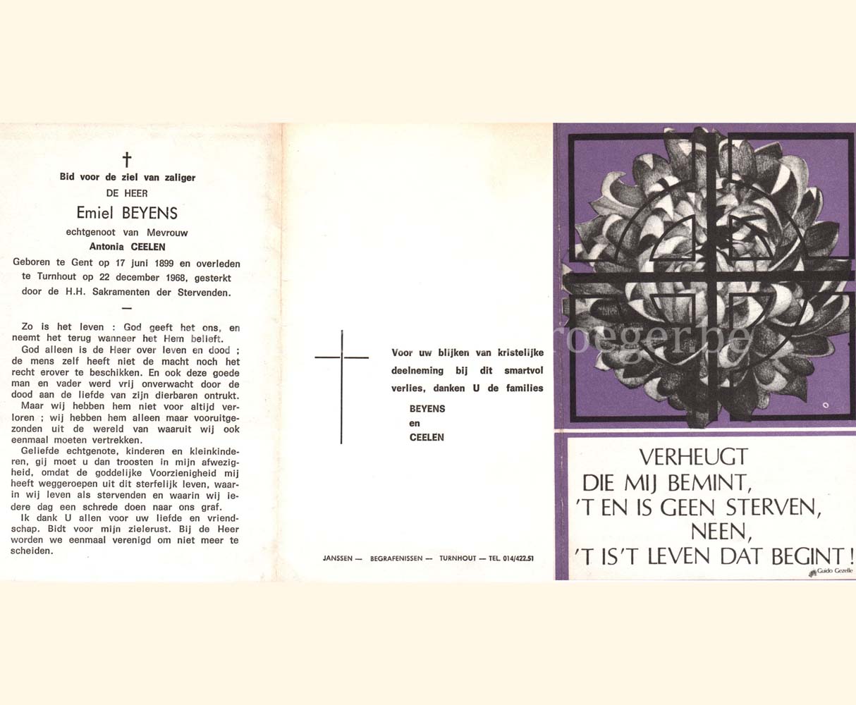 Turnhout van Vroeger - Familie Beyens