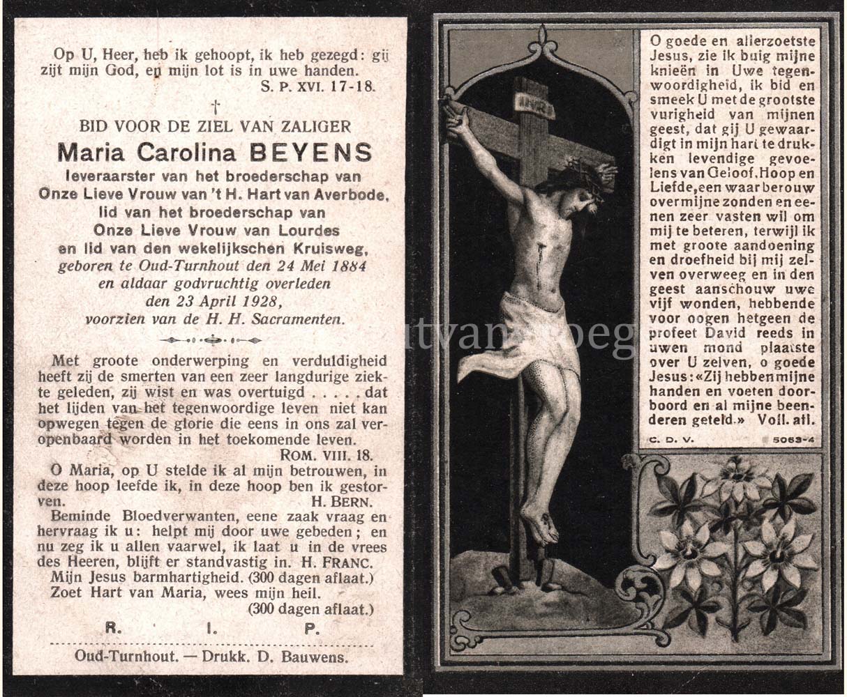 Turnhout van Vroeger - Familie Beyens