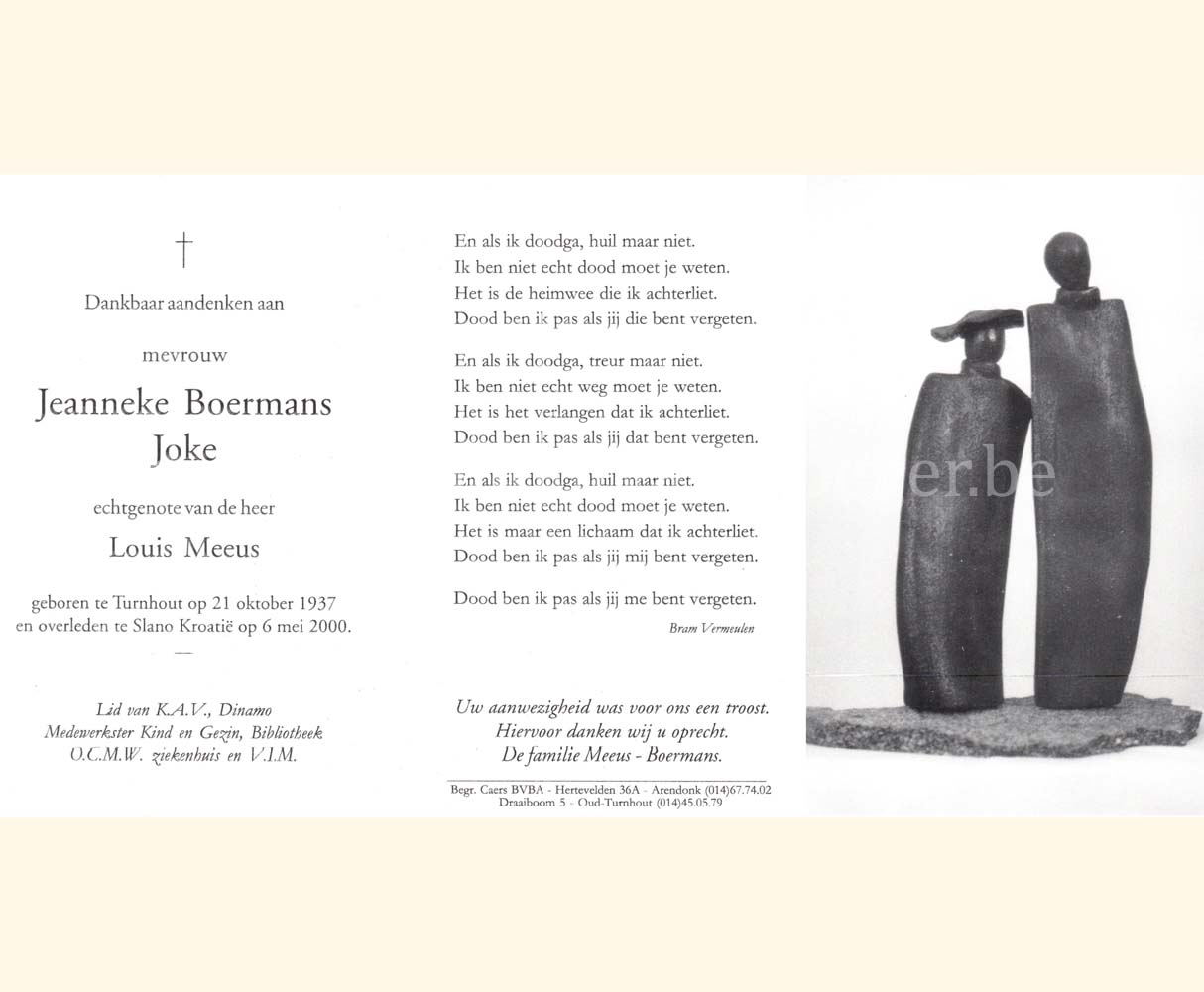 Turnhout van Vroeger - Familie Boermans