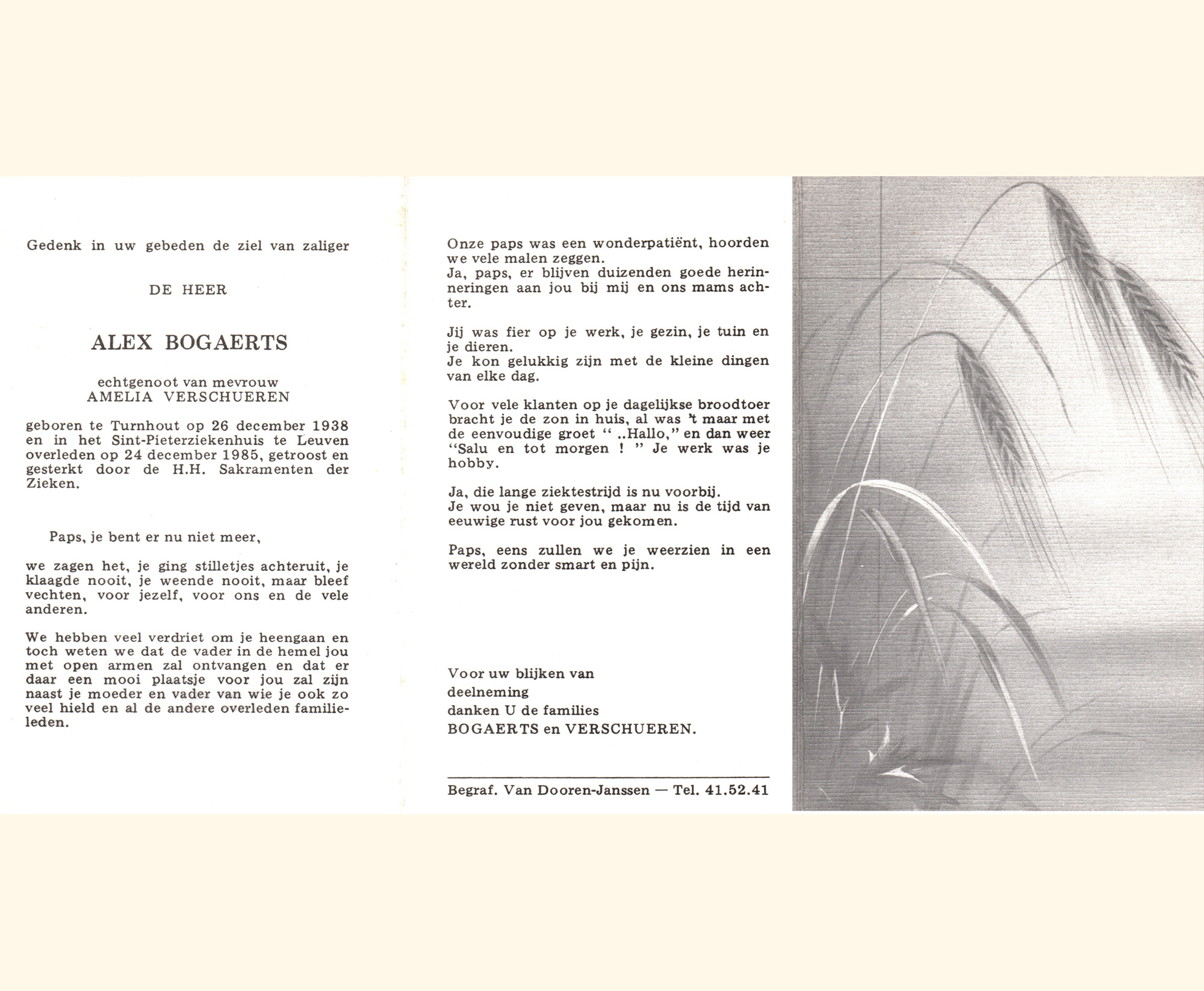 Turnhout van Vroeger - Familie Bogaerts