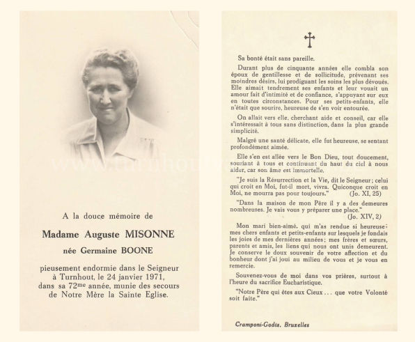 Turnhout van Vroeger - Familie Boone