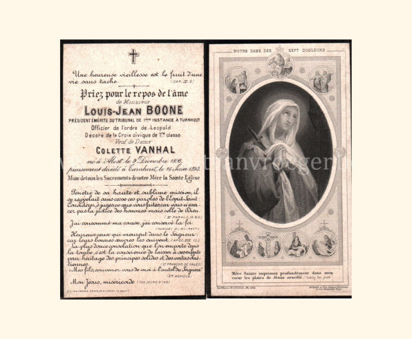 Turnhout van Vroeger - Familie Boone