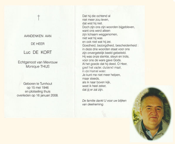 Turnhout van Vroeger - Familie De Kort