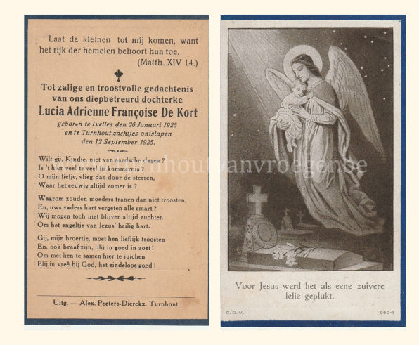 Turnhout van Vroeger - Familie De Kort