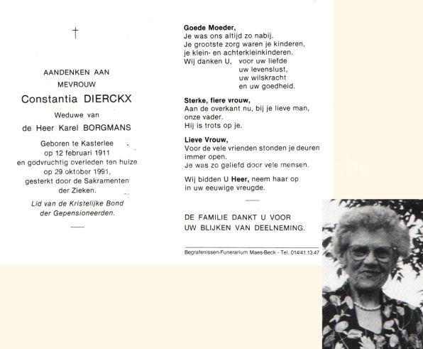 Turnhout van Vroeger - Familie Dierckx