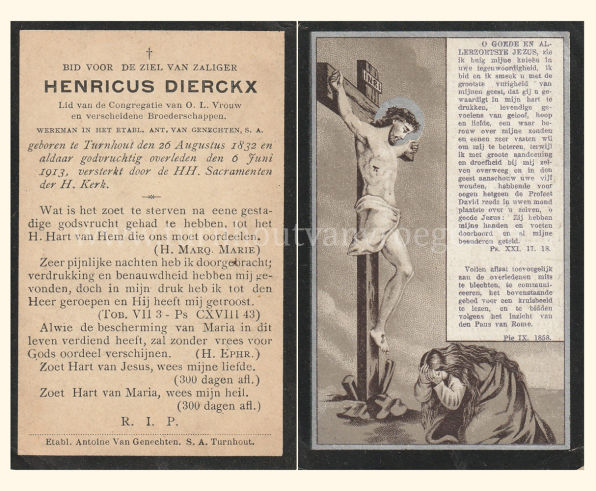 Turnhout van Vroeger - Familie Dierckx