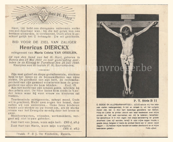 Turnhout van Vroeger - Familie Dierckx