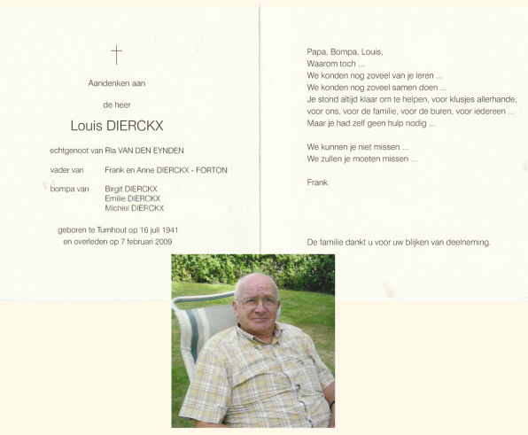 Turnhout van Vroeger - Familie Dierckx