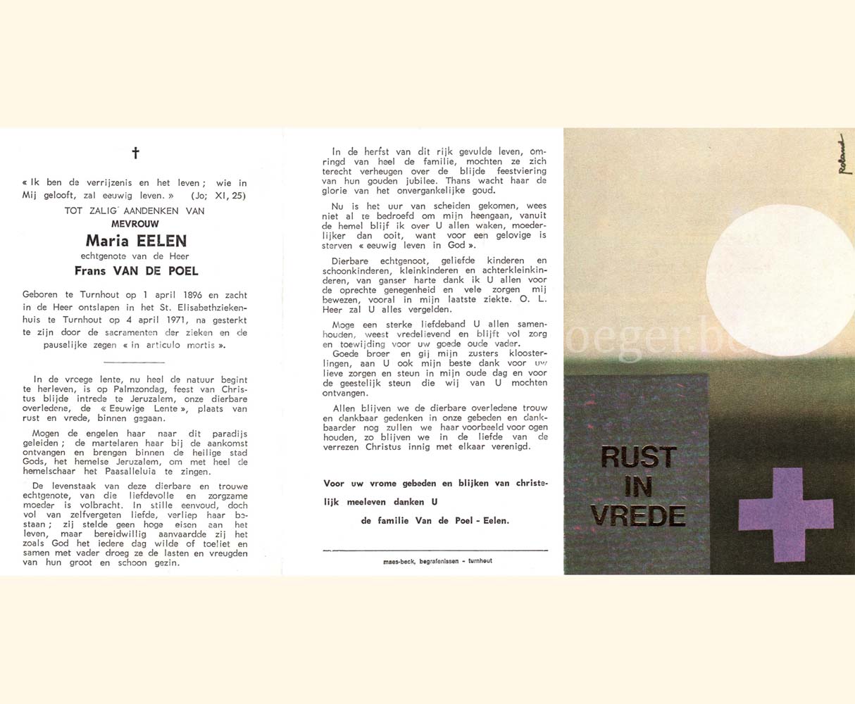 Turnhout van Vroeger - Familie Eelen