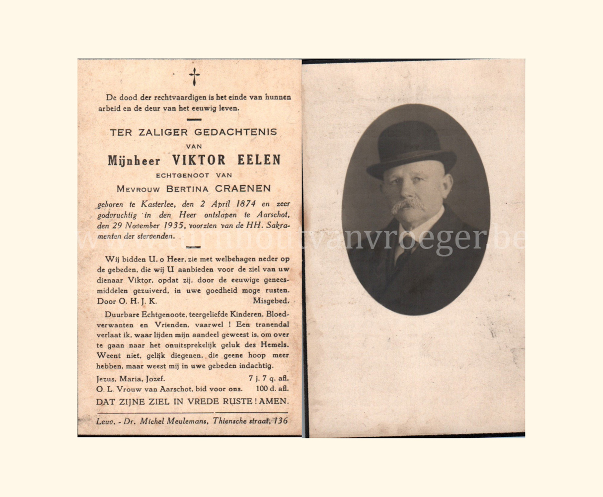 Turnhout van Vroeger - Familie Eelen