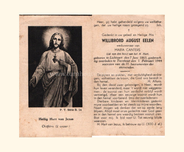 Turnhout van Vroeger - Familie Eelen