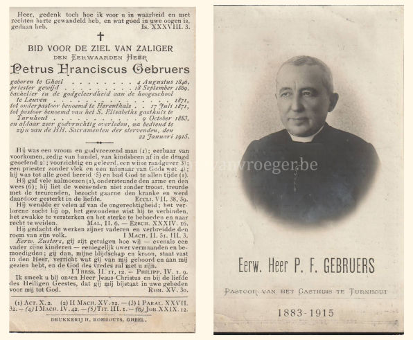 Turnhout van Vroeger - Familie Gebruers