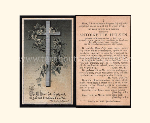 Turnhout van Vroeger - Familie Helsen