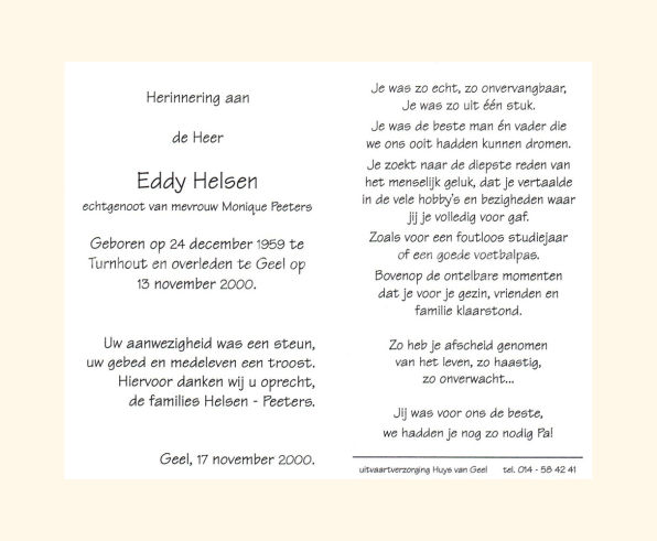 Turnhout van Vroeger - Familie Helsen