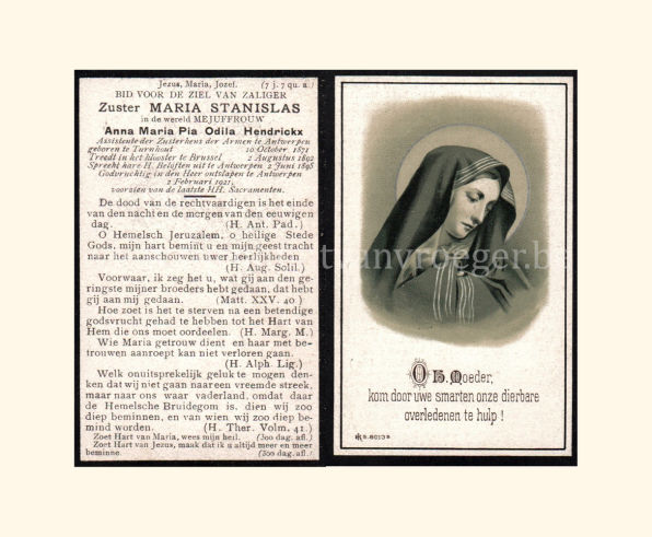 Turnhout van Vroeger - Familie Hendrickx