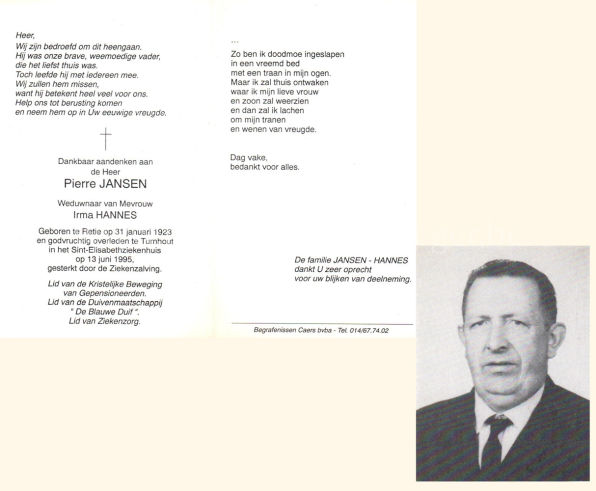 Turnhout van Vroeger - Familie Jansen