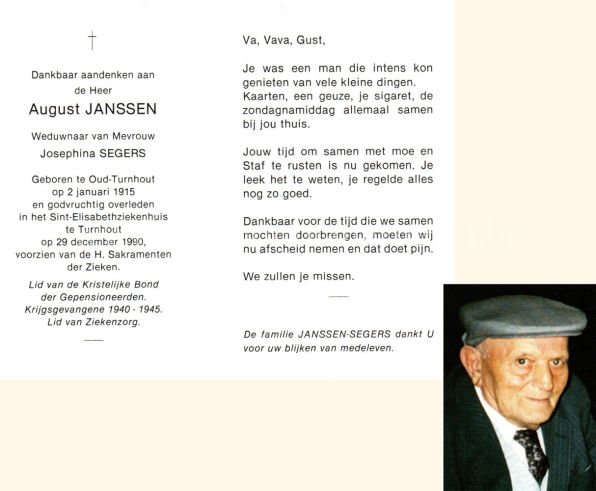 Turnhout van Vroeger - Familie Janssen