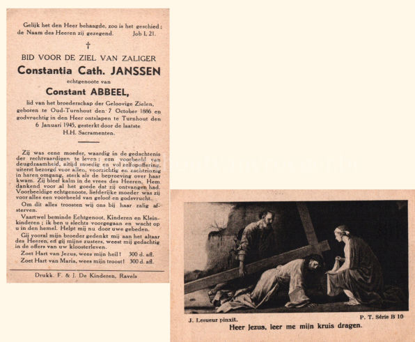 Turnhout van Vroeger - Familie Janssen