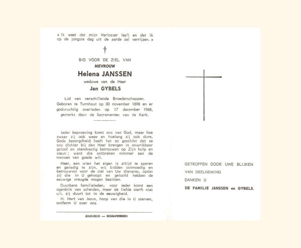 Turnhout van Vroeger - Familie Janssen