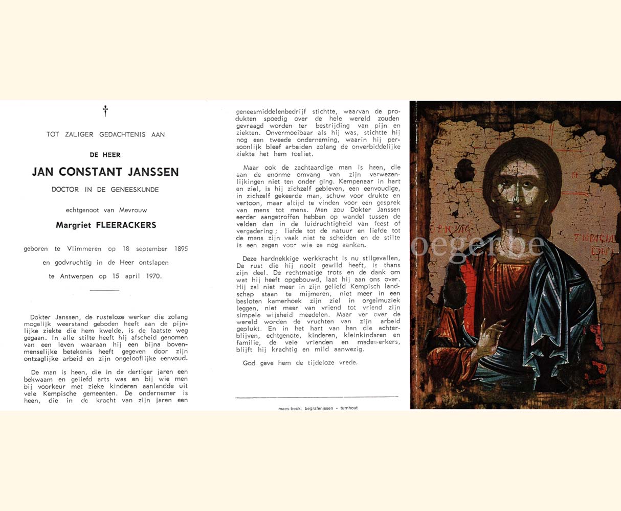 Turnhout van Vroeger - Familie Janssen