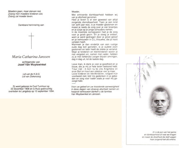 Turnhout van Vroeger - Familie Janssen