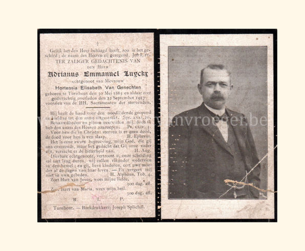 Turnhout van Vroeger - Familie Luyckx
