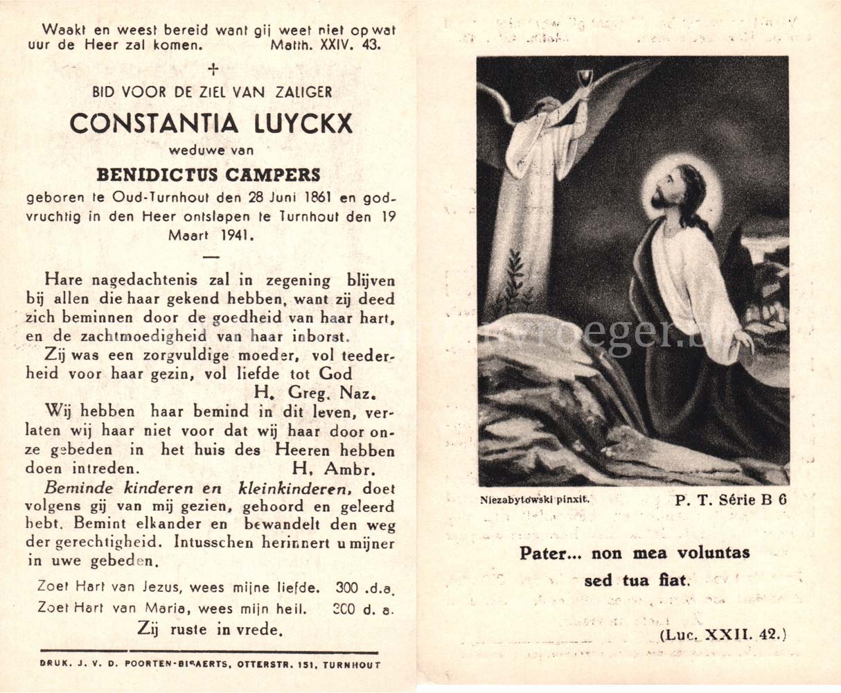 Turnhout van Vroeger - Familie Luyckx