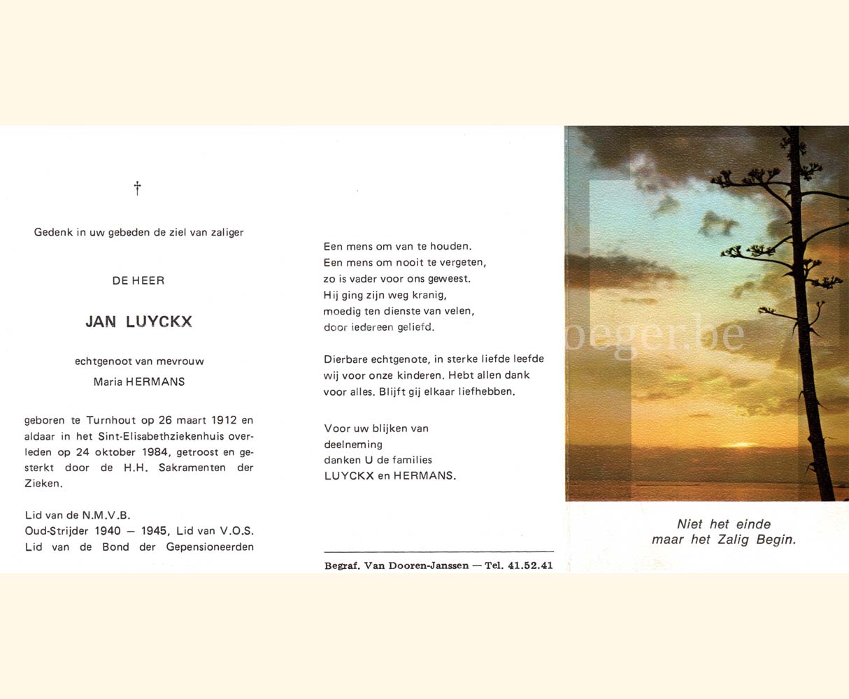 Turnhout van Vroeger - Familie Luyckx