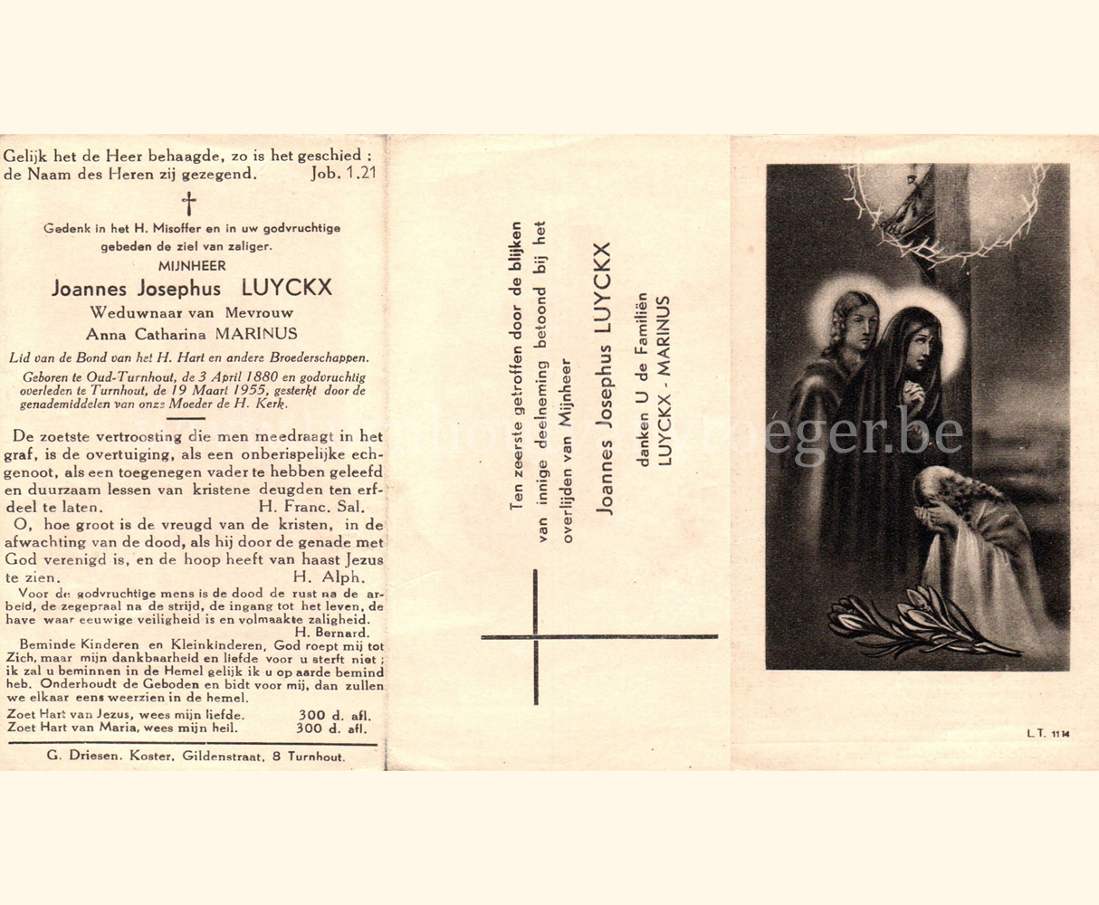 Turnhout van Vroeger - Familie Luyckx