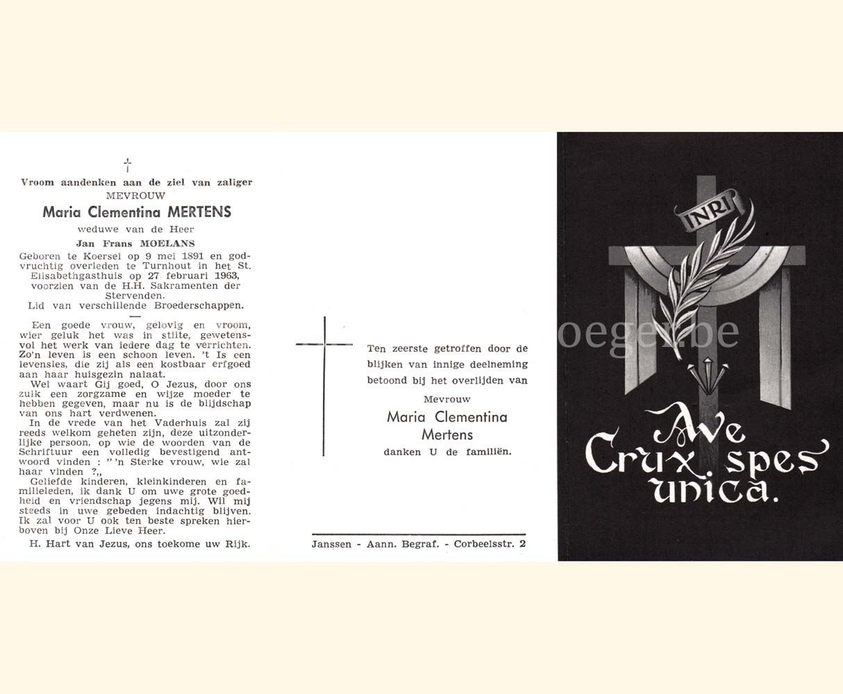 Turnhout van Vroeger - Familie Mertens