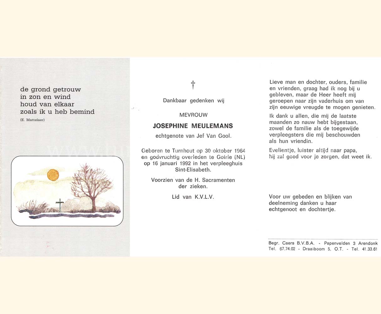 Turnhout van Vroeger - Familie Meulemans