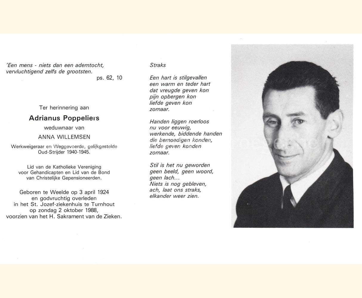 Turnhout van Vroeger - Familie Poppeliers