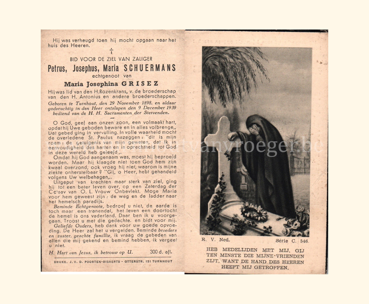 Turnhout van Vroeger - Familie Schuermans