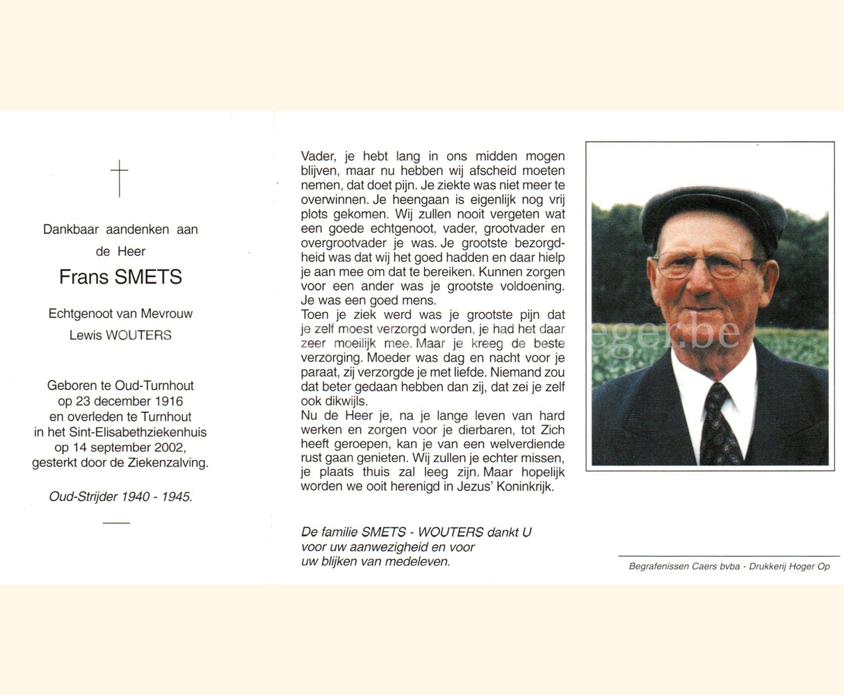 Turnhout van Vroeger - Familie Smets