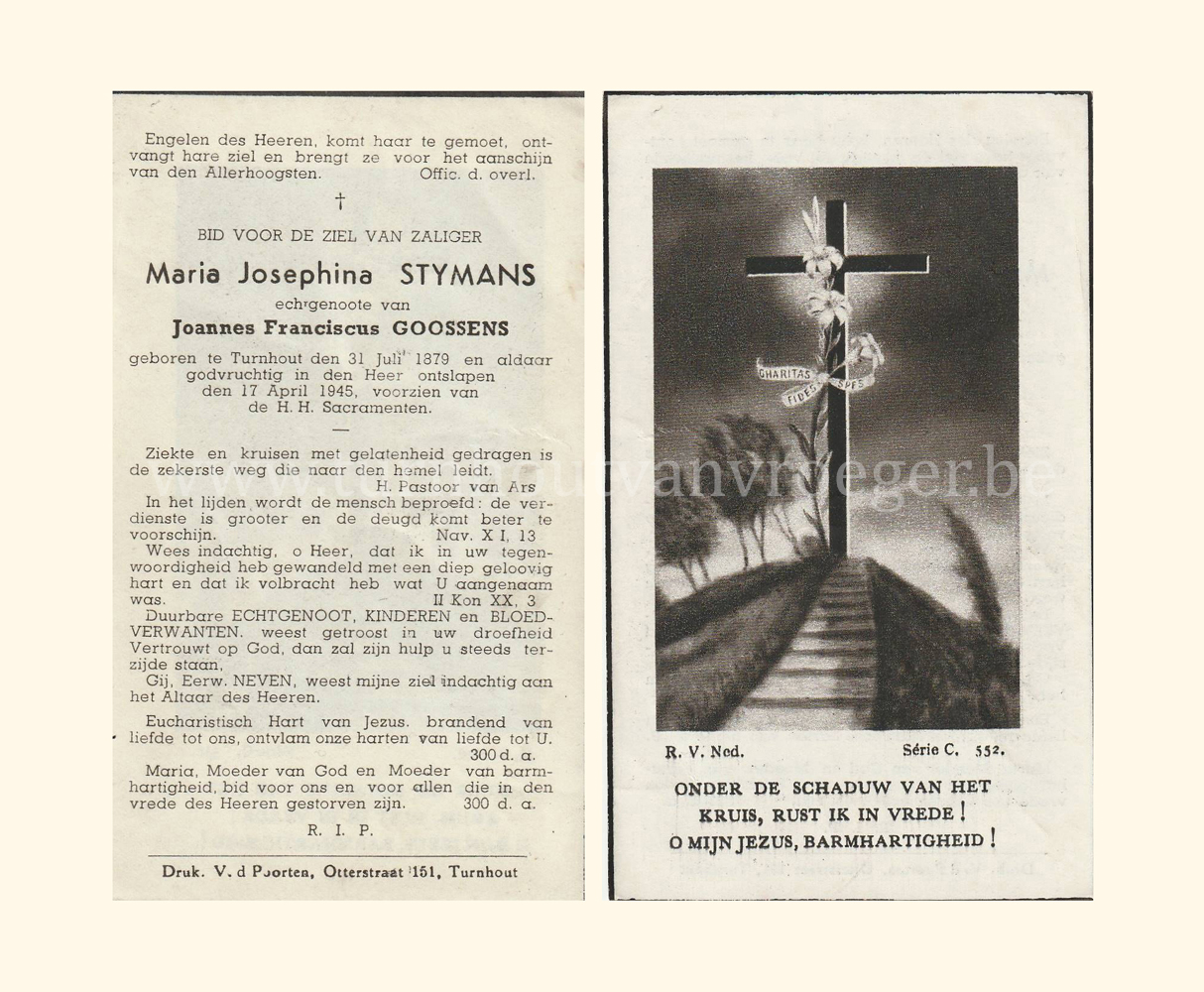 Turnhout van Vroeger - Familie Stymans