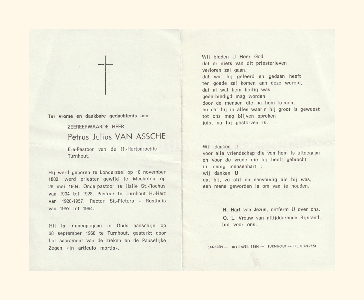 Turnhout van Vroeger - Familie Van Assche