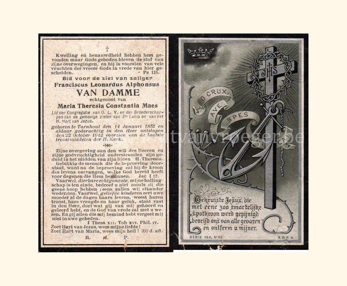 Turnhout van Vroeger - Familie Van Damme