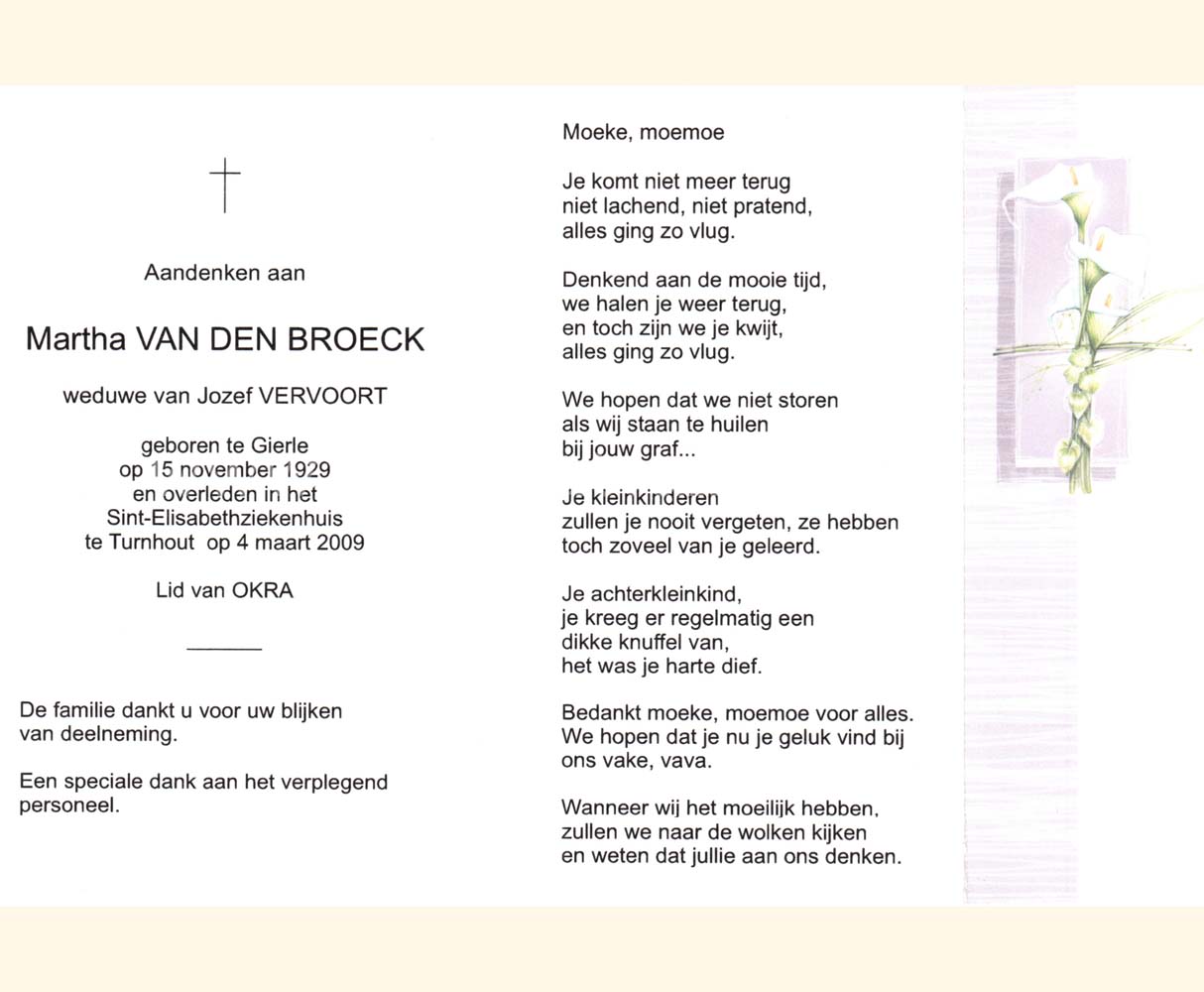 Turnhout van Vroeger - Familie Van den Broeck