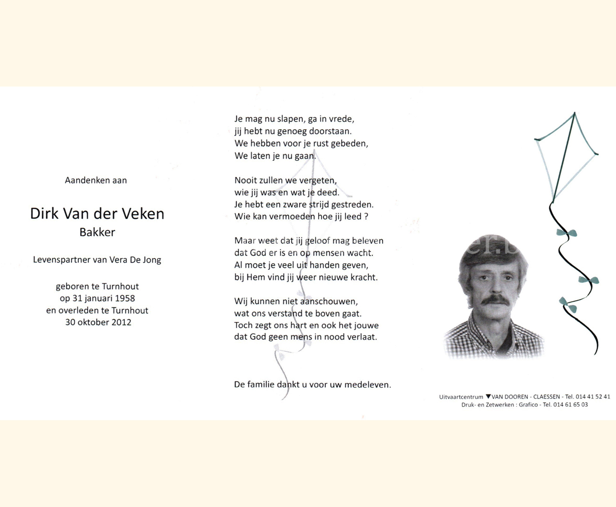Turnhout van Vroeger - Familie Van der Veken