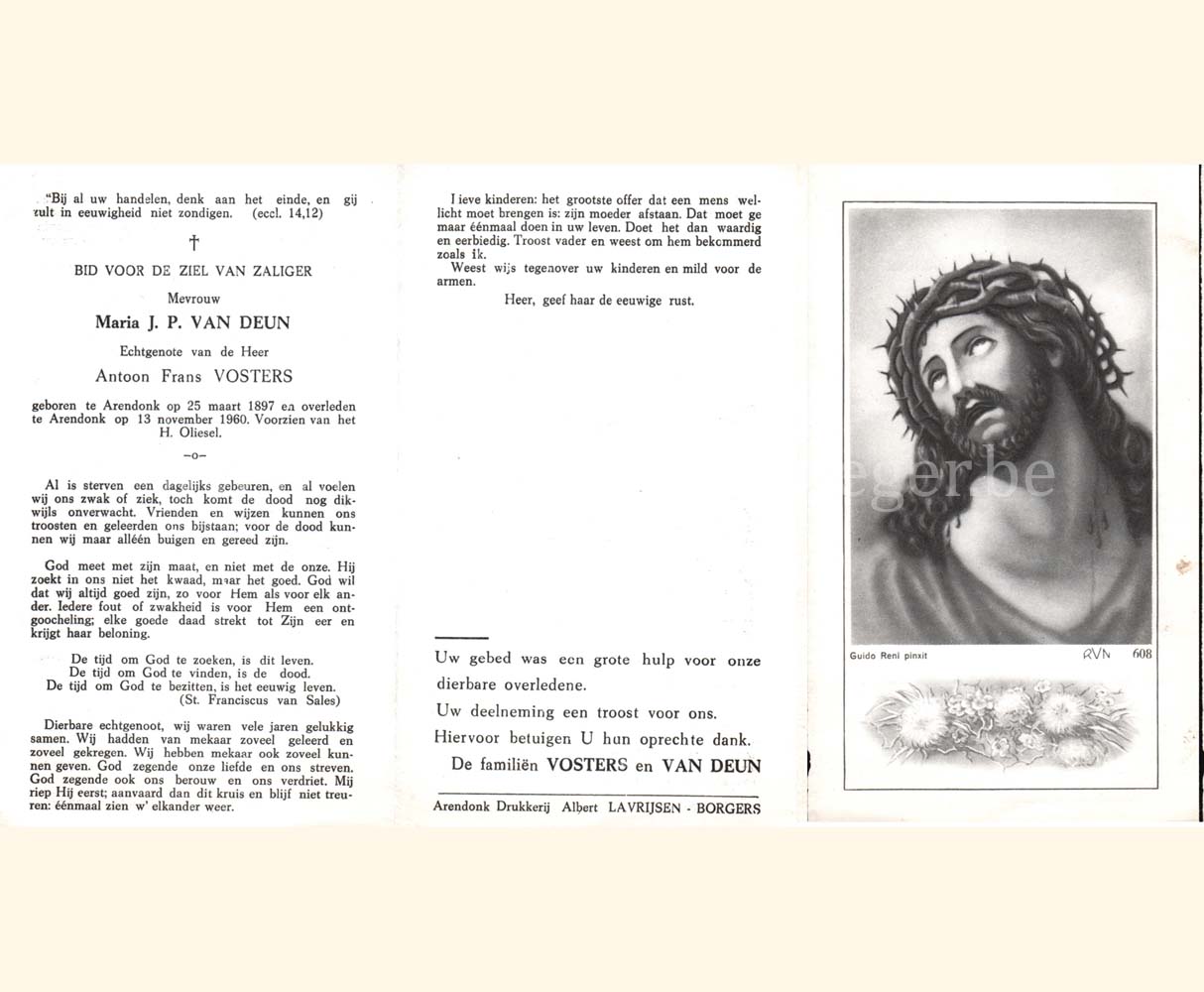 Turnhout van Vroeger - Familie Van Deun