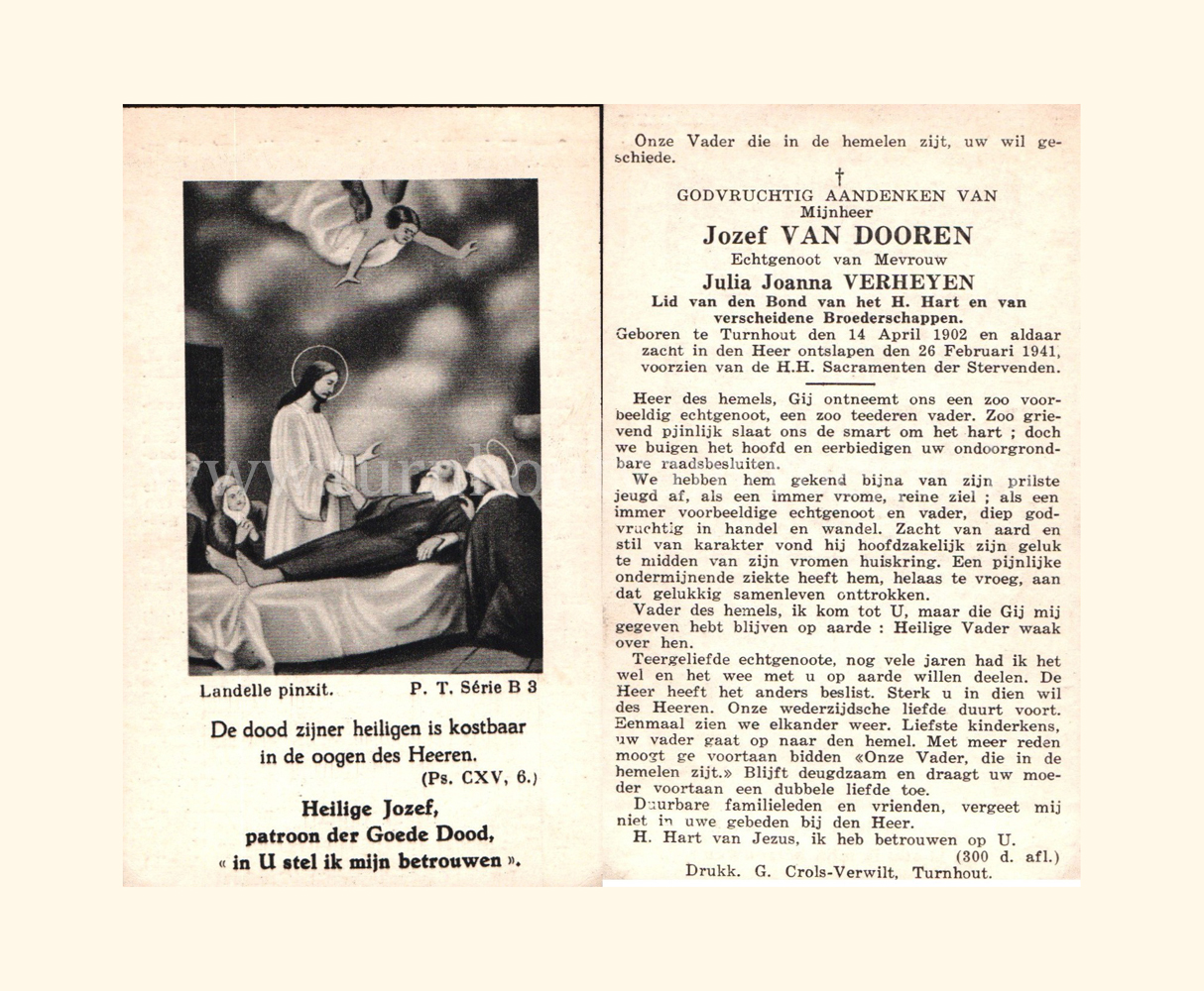 Turnhout van Vroeger - Familie Van Dooren