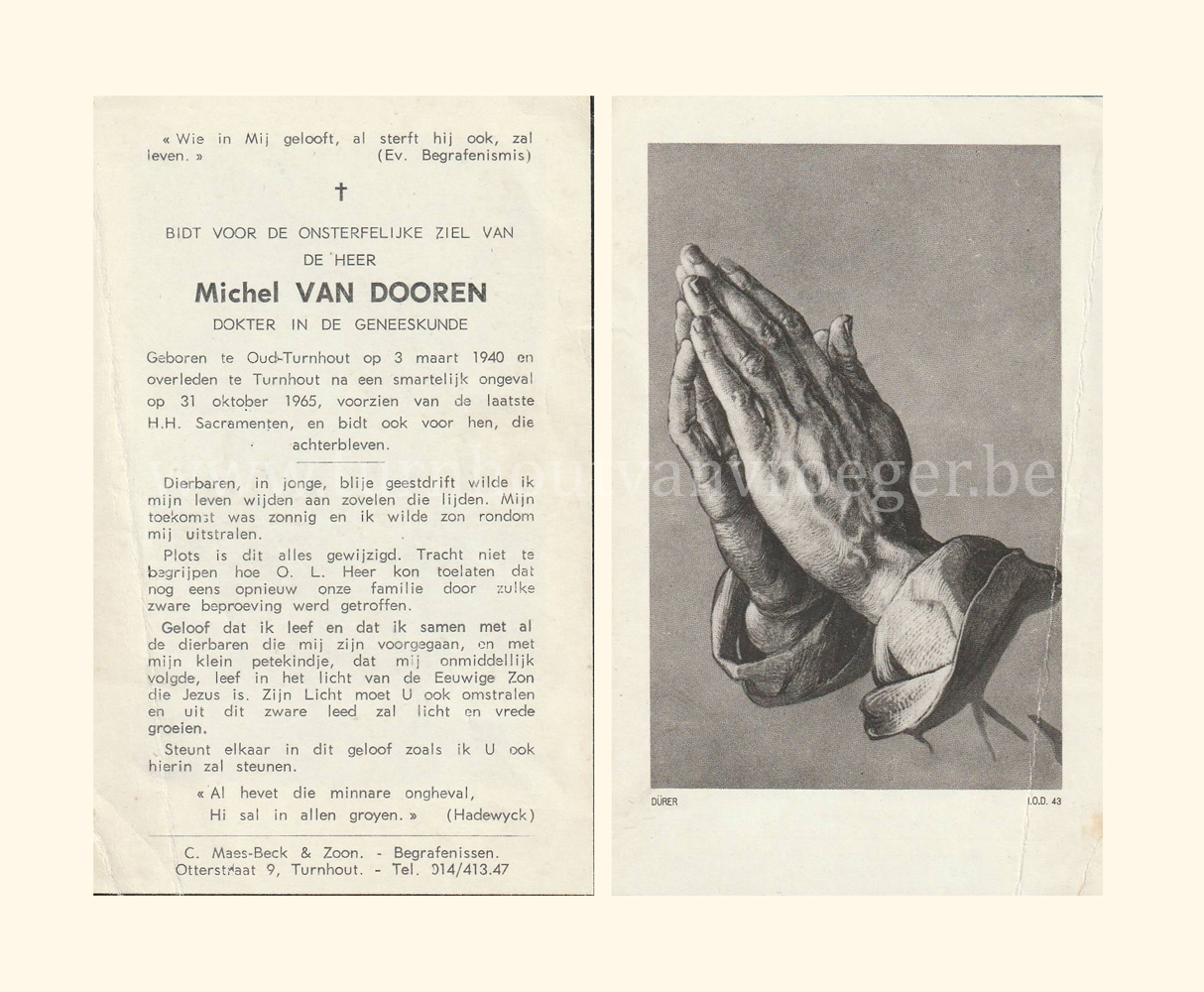 Turnhout van Vroeger - Familie Van Dooren