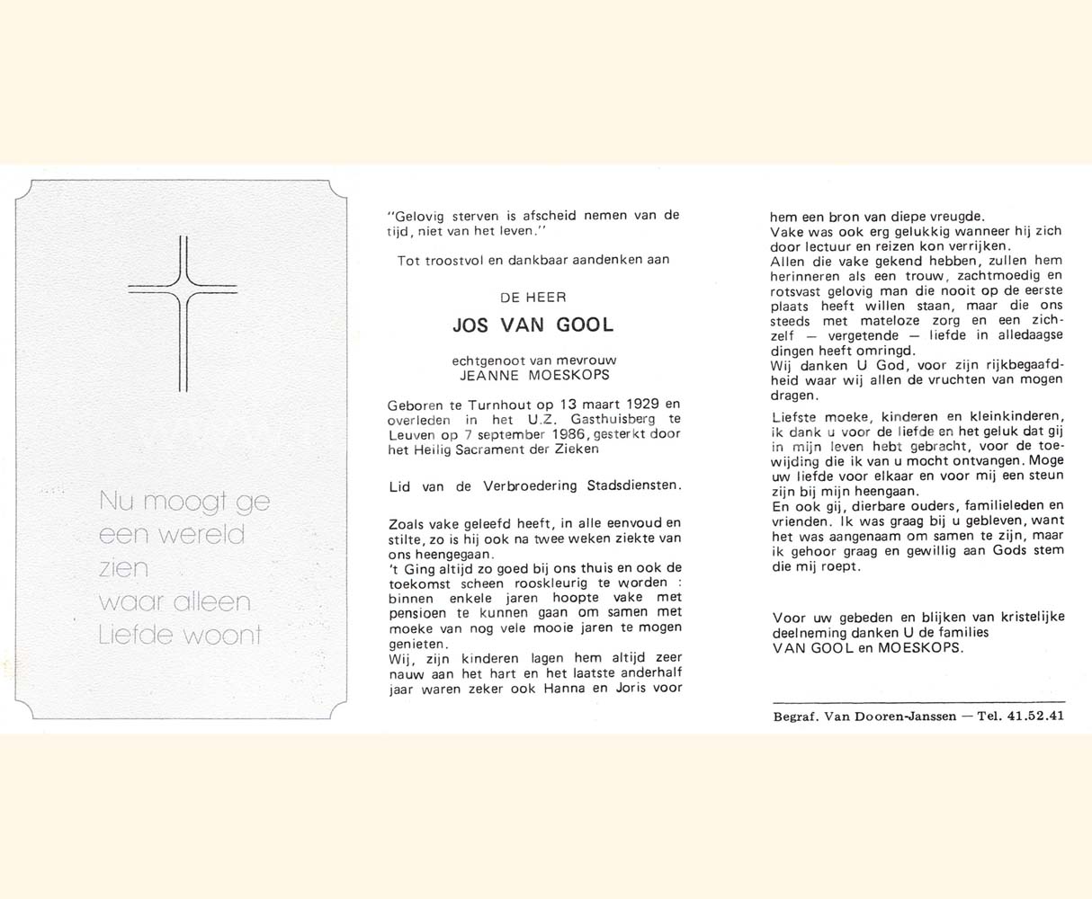 Turnhout van Vroeger - Familie Van Gool