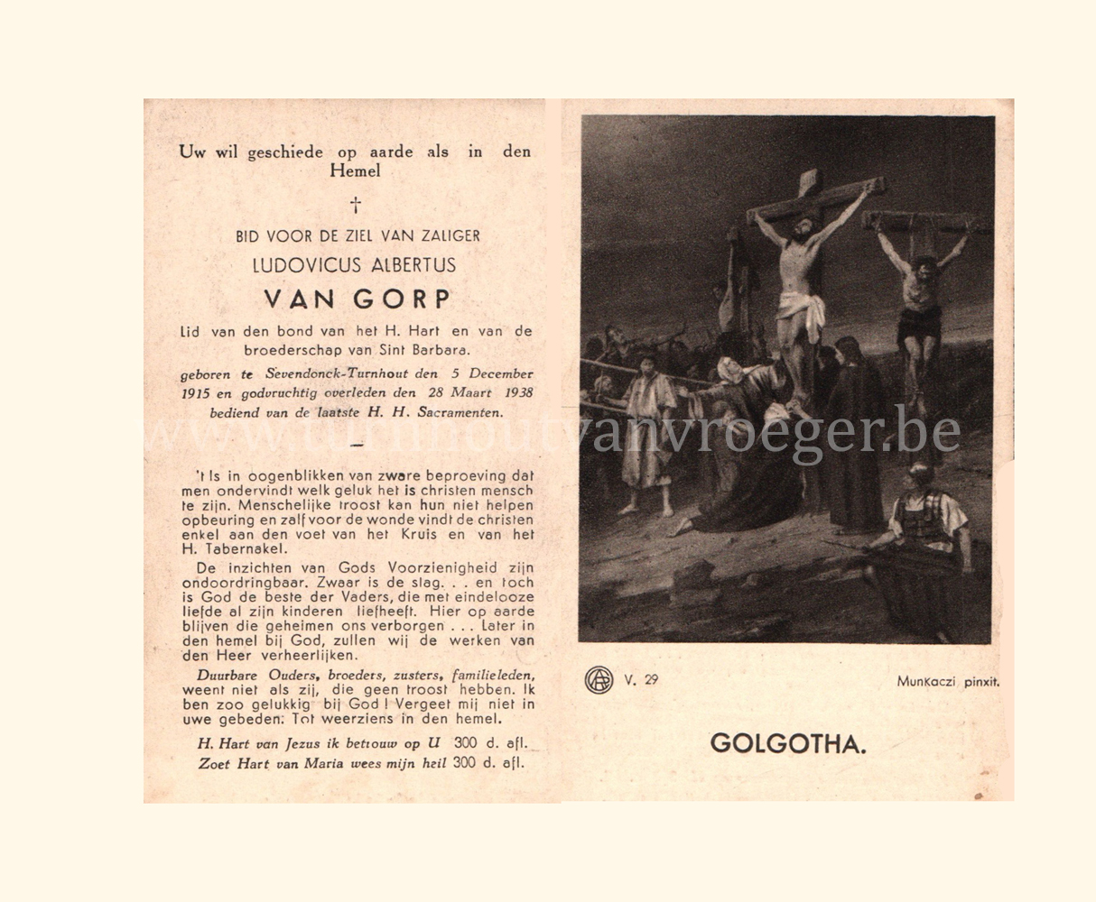 Turnhout van Vroeger - Familie Van Gorp
