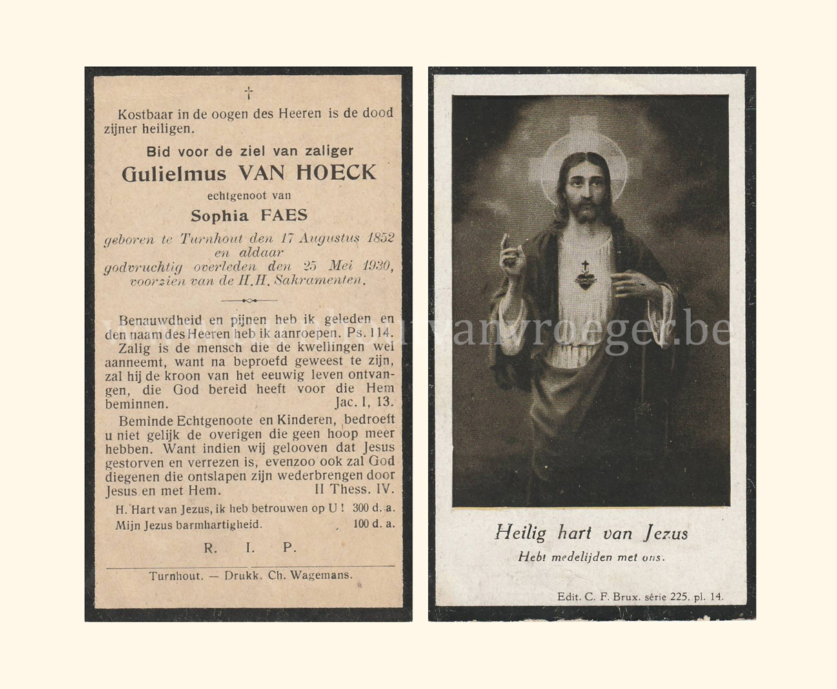 Turnhout van Vroeger - Familie Van Hoeck