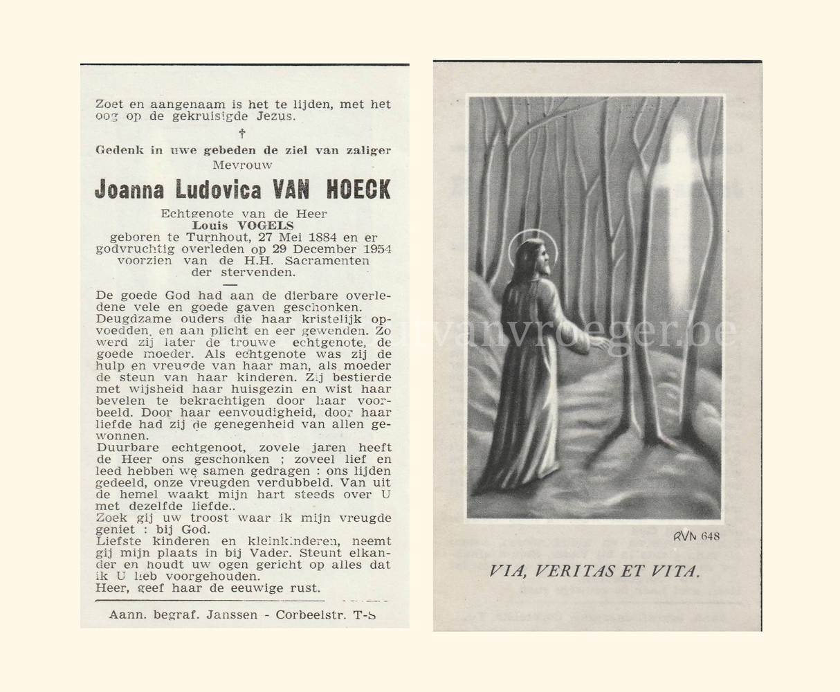 Turnhout van Vroeger - Familie Van Hoeck