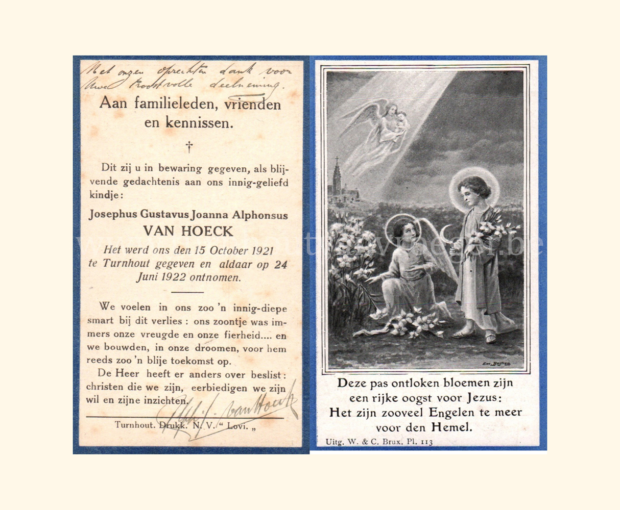 Turnhout van Vroeger - Familie Van Hoeck