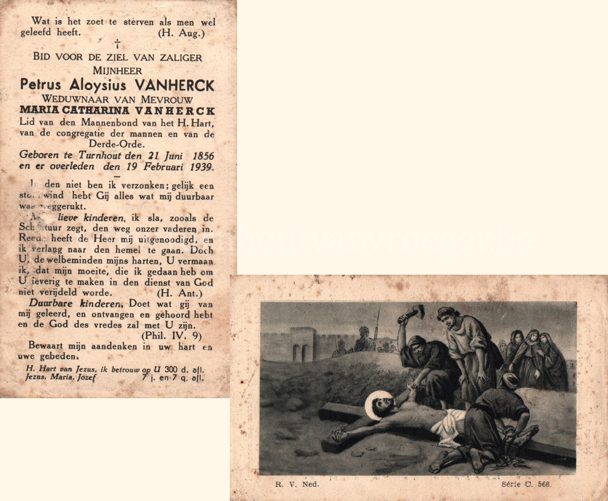 Turnhout van Vroeger - Familie Vanherck